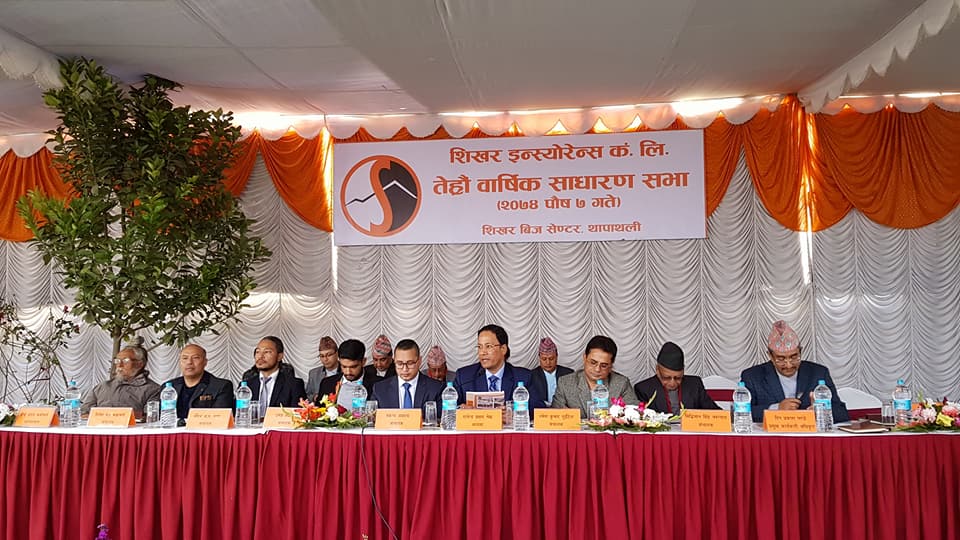 Shikhar Insurance Co. Ltd. (SICL) | AGM (13-18)